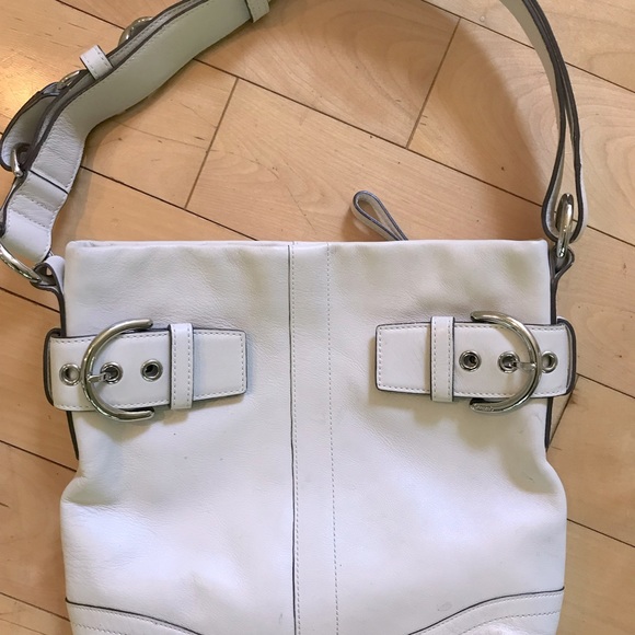 Coach | Bags | Coach Bag Off White Color Leather Excellent Condition ...